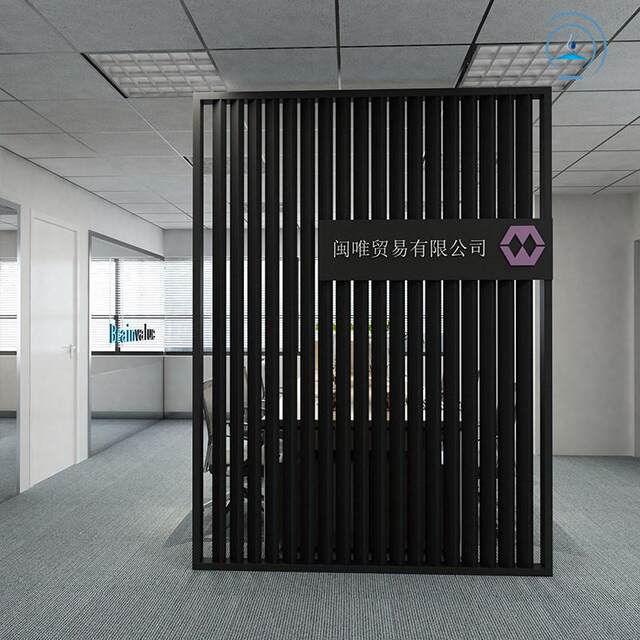 The front desk partition partition wall logo background image high ...