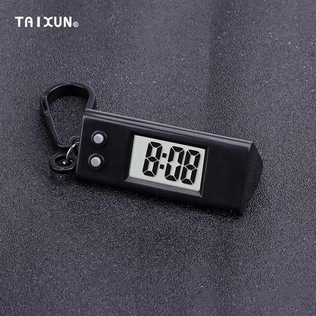 Children's portable compact keychain watch digital silent exam study ...