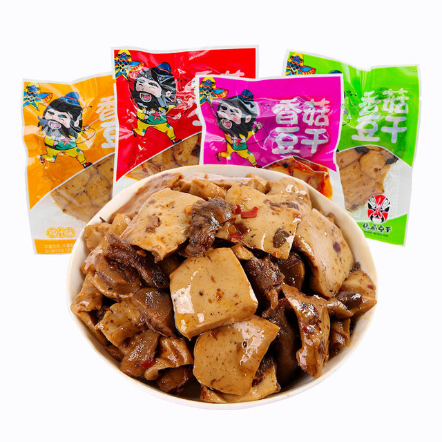 Sichuan flavor Zhang Fei mushrooms dried bean dried independent small ...