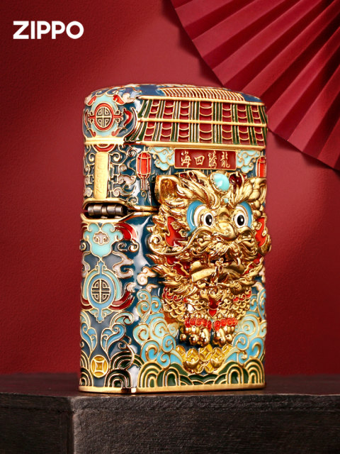 zippo lighter windproof official flagship genuine enamel luminous ...