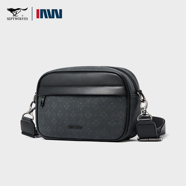 Septwolves Lightweight Crossbody Bag Men's 2024 New Large Capacity ...