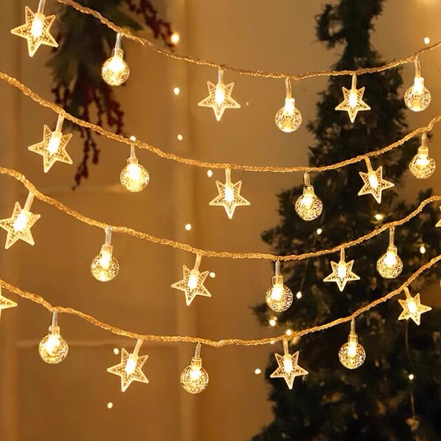 Colored lights led starry sky flashing string lights star lights ...