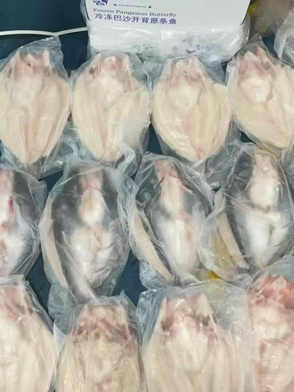 Imported open-back pickled Mekong fish, whole frozen Basa fish ...