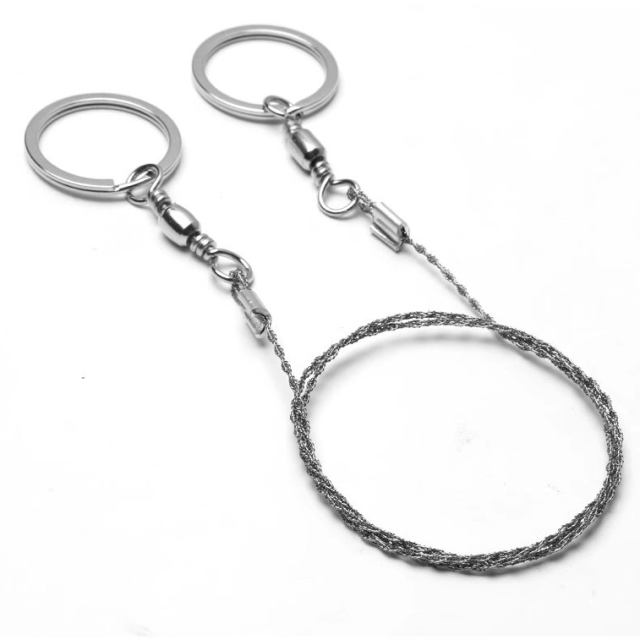 Hand-pulled wire saw, portable wire saw, outdoor wire saw, wilderness ...
