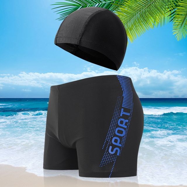 New style of swimming trunks for men men's hot spring pants large size ...