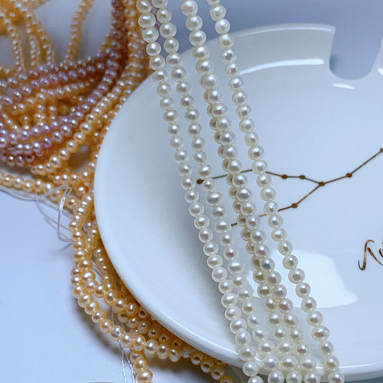 Genuine Ultra-Small Glare Micro-Time Natural Pearl Necklace | Versatile ...