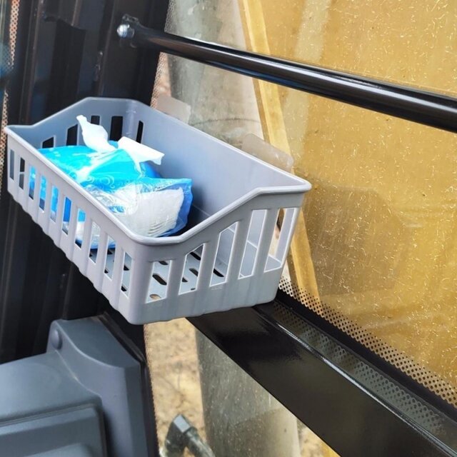 Excavator cab supplies Excavator storage box storage rack large truck ...