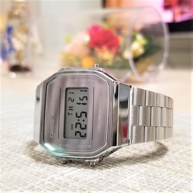 Rare Item! Casio Casio Retro Watch Casual Waterproof Men's Small Square ...