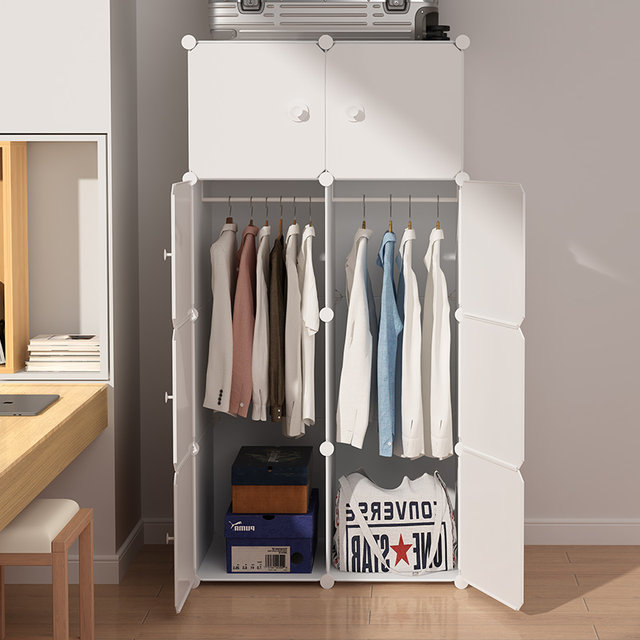 Dormitory Wardrobe Simple Home bedroom Rental House is strong, durable ...