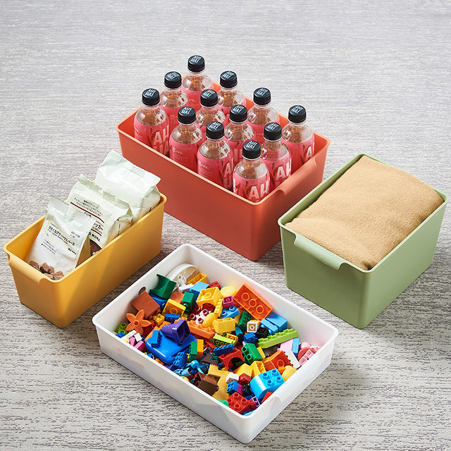 Debris Storage Basket Desktop Cosmetics Lipstick Storage Box Snack ...