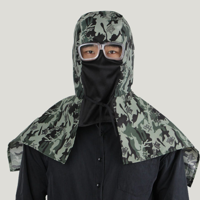 Anti-dust hat, men's and women's labor protection shawl, thickened hood ...