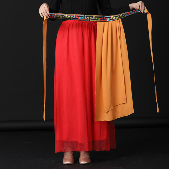 National Performance Clothing Jacking Colorful Padlier Belt Tibetan ...