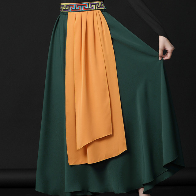 National Performance Clothing Jacking Colorful Padlier Belt Tibetan ...