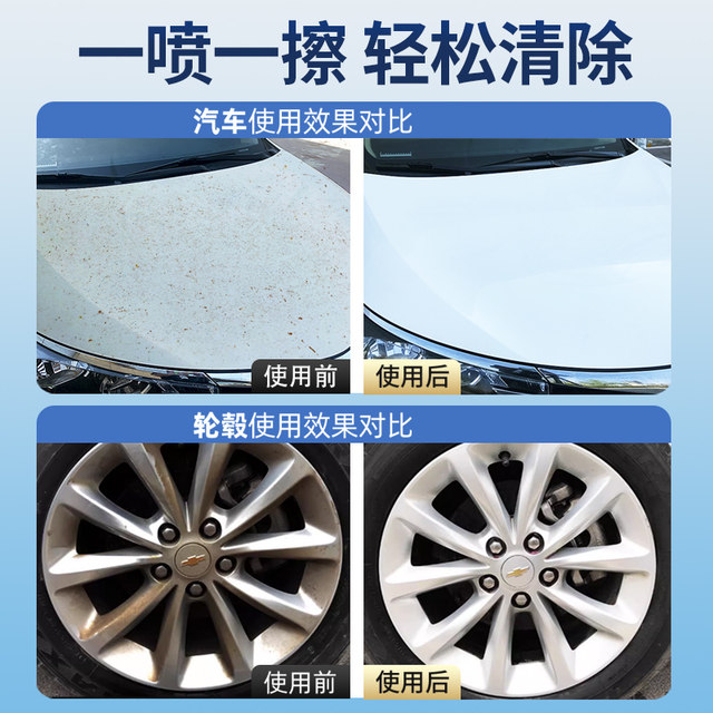 Iron powder remover car exterior cleaning paint oxide layer rust ...