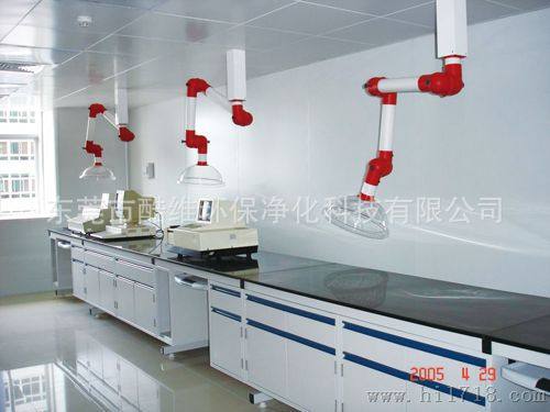 Laboratory Universal Suction and Exhaust Hood - Wall-Mounted Exhaust ...