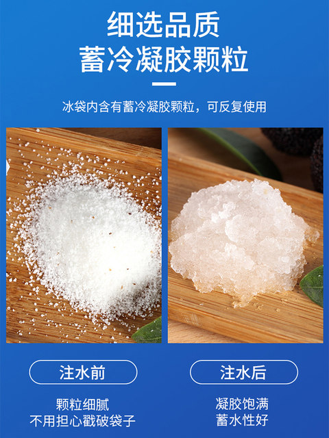 Water-Free Self-Absorbing Ice Pack for Express Delivery, Special for ...