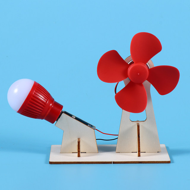 Technology production small invention handmade diy wind power model ...