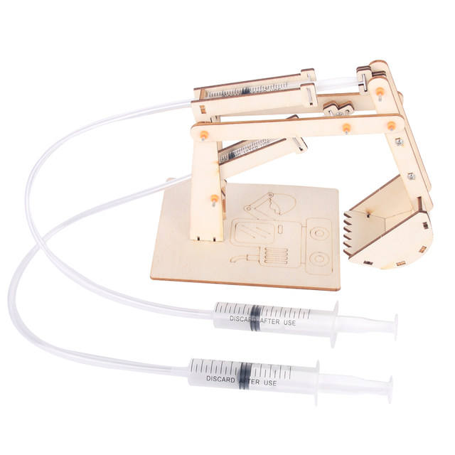 Homemade pneumatic piston excavator science and technology small ...