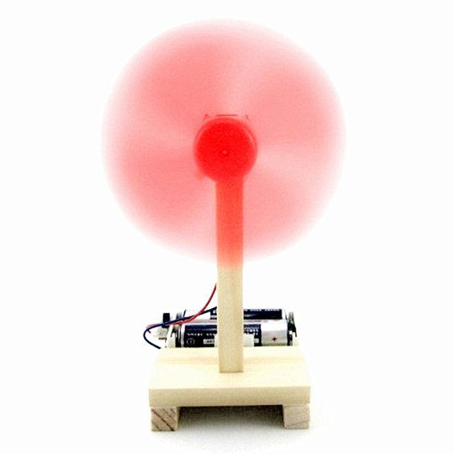 DIY science and technology small production electric fan stem student ...