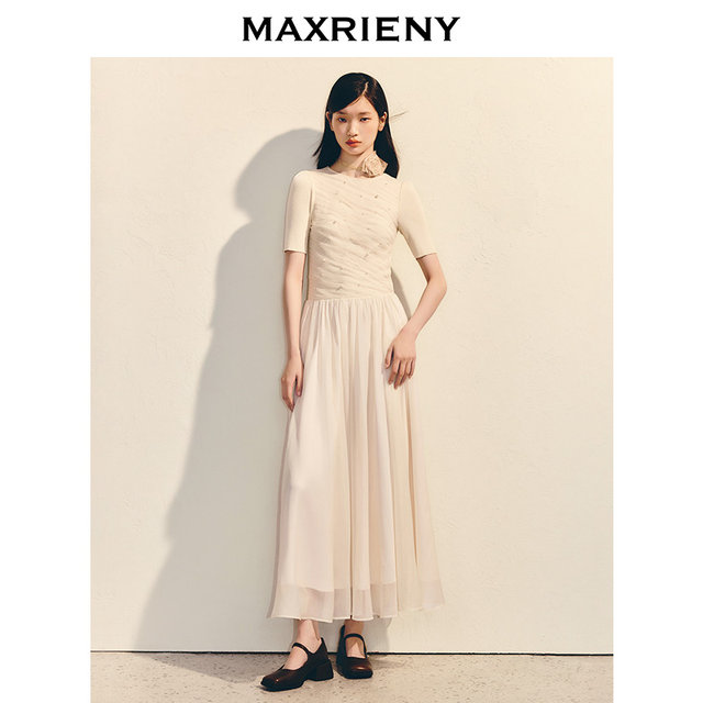 Maxrieny Exquisite Everyday Dress 25 Summer Minimalist Waist-Cinching X ...