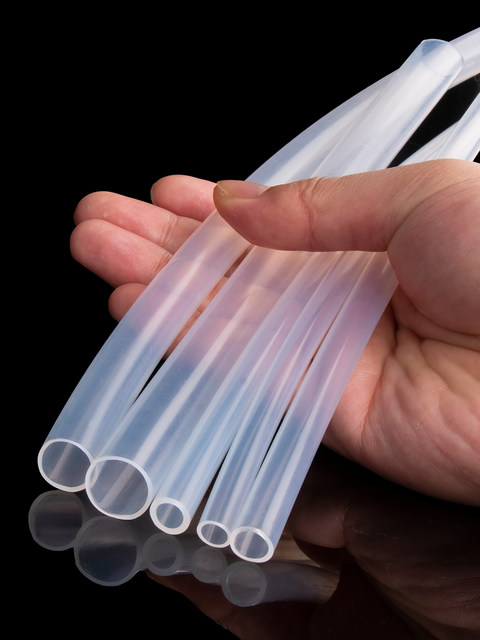 Transparent polytetrafluoroethylene tube Tetrafluoro tube Teflon tube High temperature resistant ...