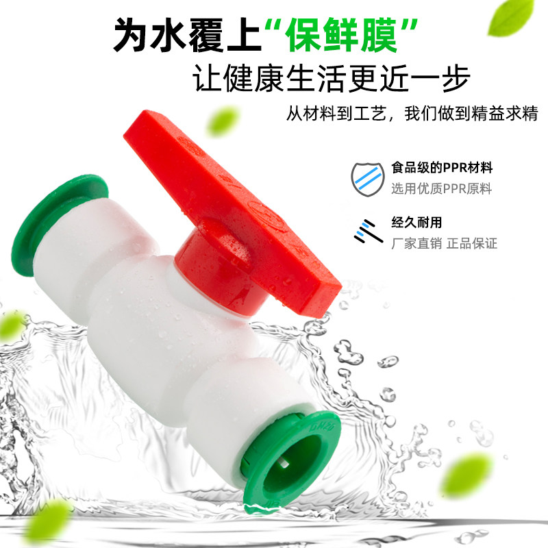 PPR Quick Connector - Hot Melt In-Line Connection for Water Pipe Fittings