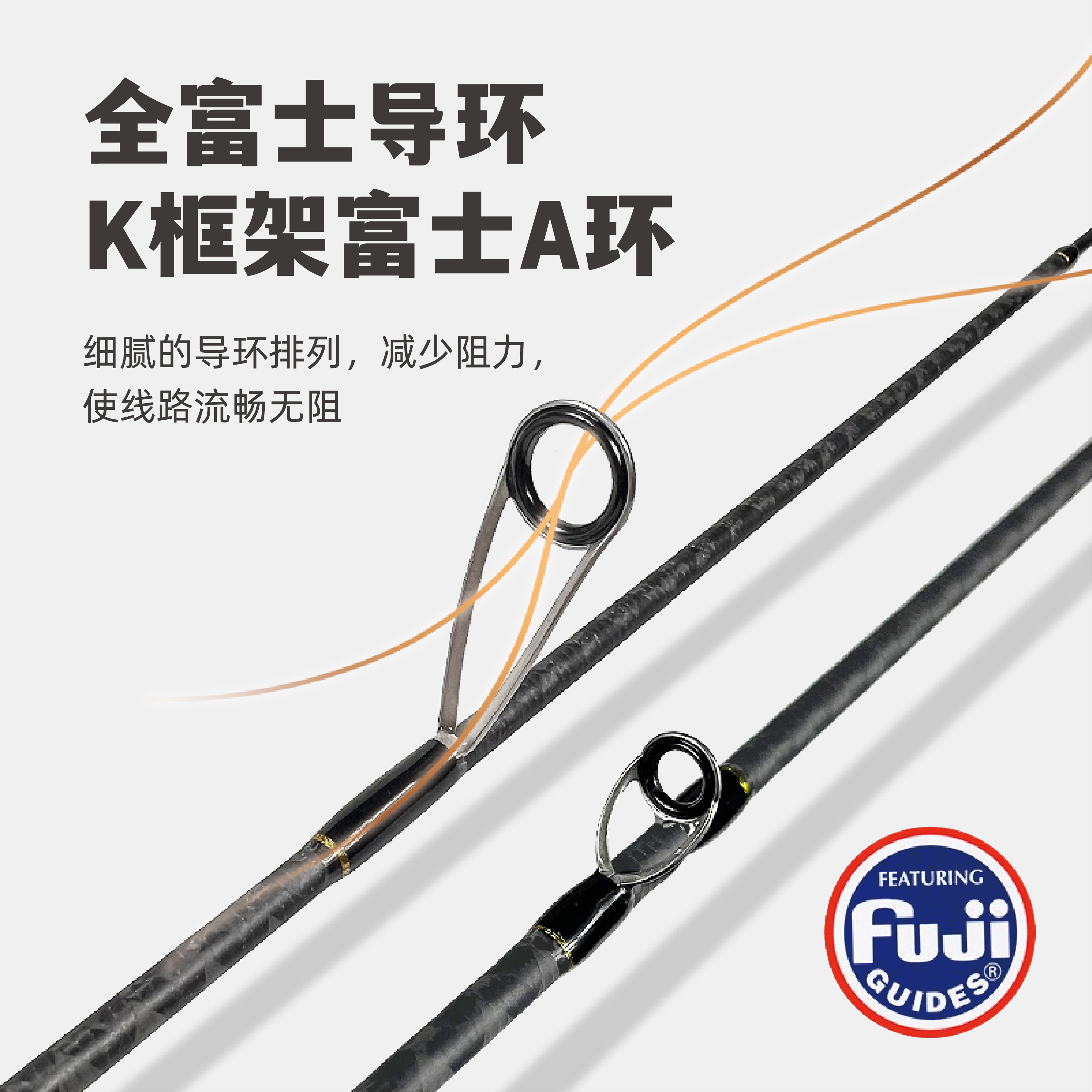 Caña de pescar Nihon Weihai Little Bee - 142UL/168UL/190L Fibra de ...