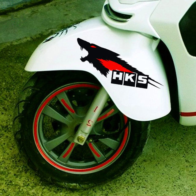 Car wolf totem pull flower sticker car door sticker bumper scratch ...