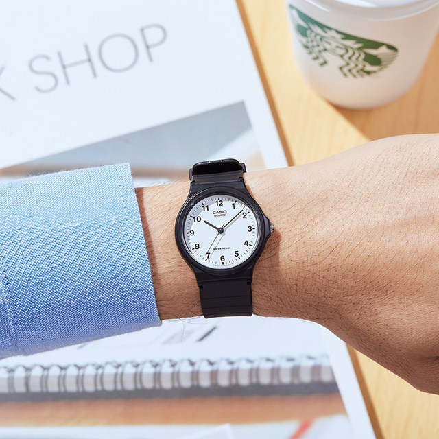 Casio mq24 student children's watch male and female exam special small ...