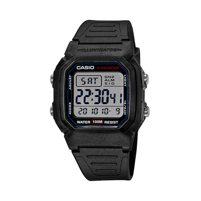 Casio Casio small square watch men's student genuine waterproof ...