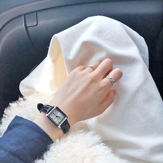 Casio CASIO watch women's small square watch retro examination quartz women's watch LTP-V007L ...