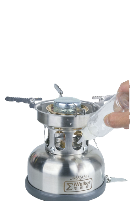 Outdoor travel portable stove Aiwanke DK58 diesel kerosene alcohol ...