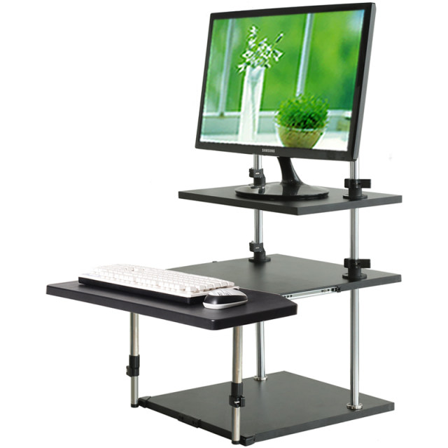 Standing workbench computer lift table adjustable stand notebook ...