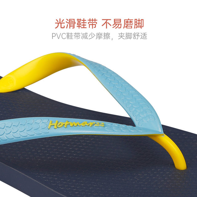 hotmarzz new anti-slip flip-flops couple summer outer wear casual beach ...