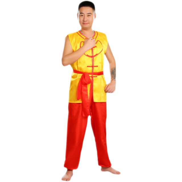 Shaanxi ethnic style dance performance costumes festive gong and drum ...