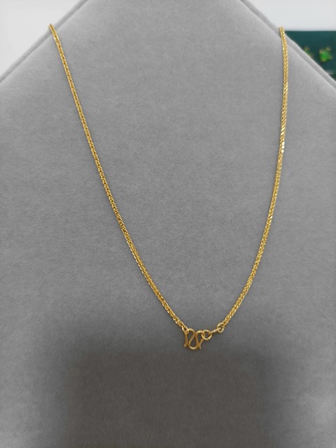 Original titanium steel plated 18k gold Chopin necklace for women color ...