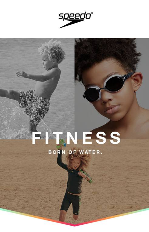 Speedo speedo children's swimsuit girl professional racing swimming ...