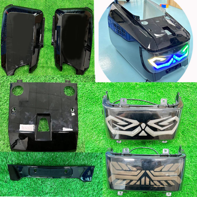 New national standard N7 big bull electric vehicle modified Satan ...