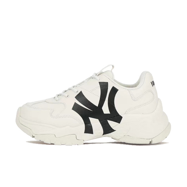 MLB Daddy Shoes NY retro rice white rice yellow printed flower ...