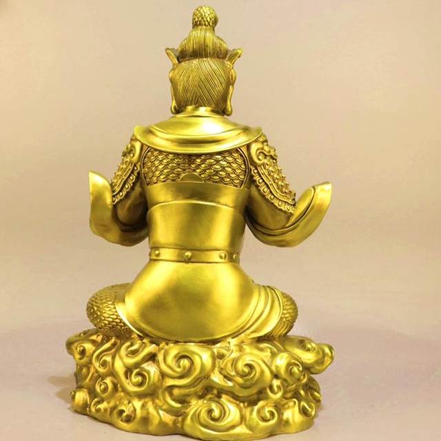 The bronze python statue of the great master python grandma ornaments ...