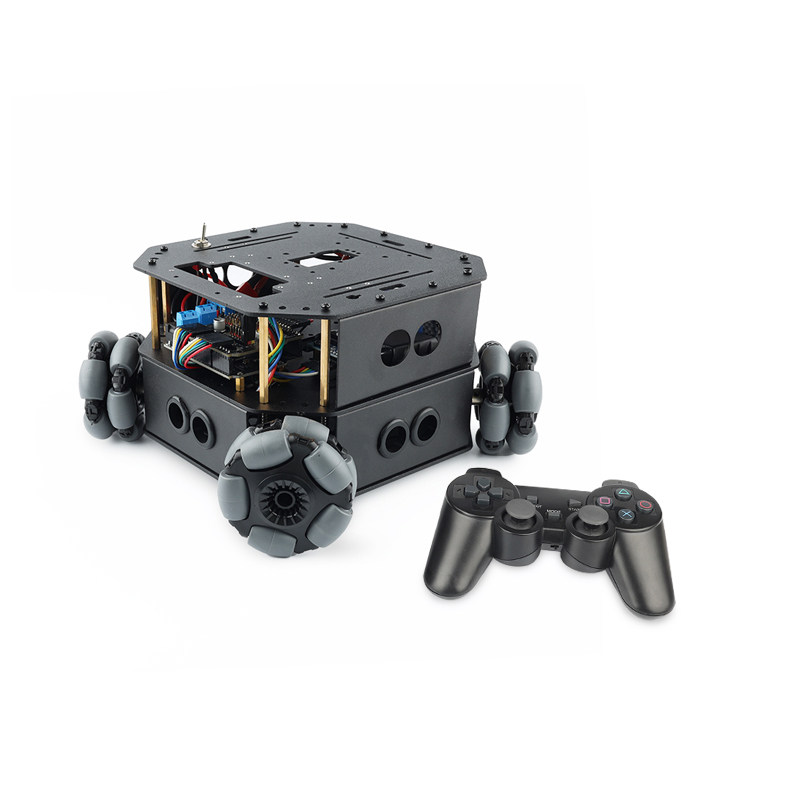 4WD Omni-wheel Handling Robot Mechanical Arm Chassis Wireless Remote ...