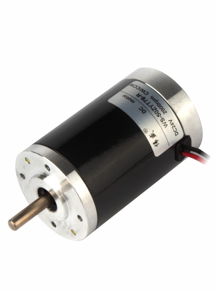 Wei Sheng 50ZY DC Motor 12V/24V Adjustable Speed - Ws-50zyt78-r