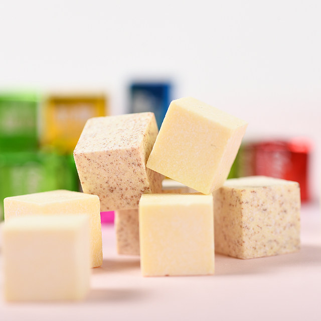 Cheese cube candy fun and creative children's snacks yogurt flavor milk ...