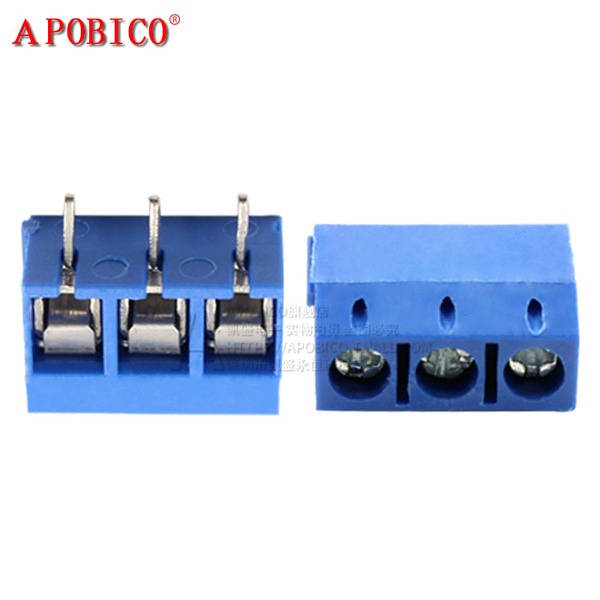 KF301-2P/3P Terminal Block PCB Terminal 5.08mm High Current Plug-In ...