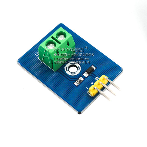 Analog Piezoelectric Ceramic Vibration Sensor Electronic Building Block Module Apobico