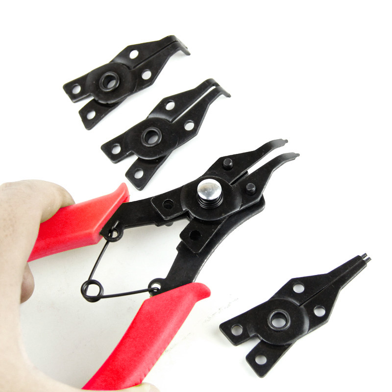 Multi-Functional Four-in-One Snap Ring Pliers Inner and Outer Clamps ...