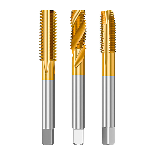 Cobalt-containing spiral machine tap for tapping stainless steel ...