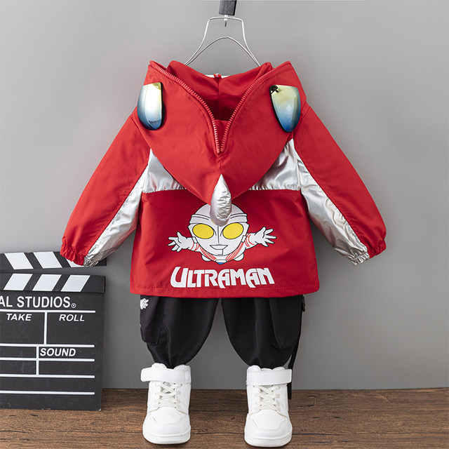 Ultraman Clothes Boys Suit Autumn Clothes 2022 New Style Spring Autumn ...