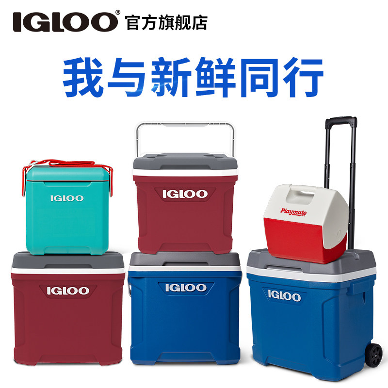 Igloo Insulated Box Refrigerator - Ice Cube Keeping Cold and Fresh ...