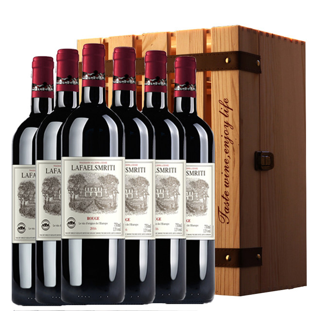 French high-end heritage red wine original wine Xihua imported dry red ...